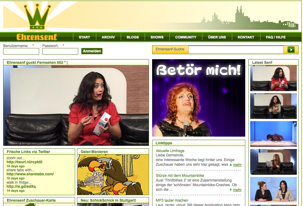 Fernsehen im Web – Extreme Coder